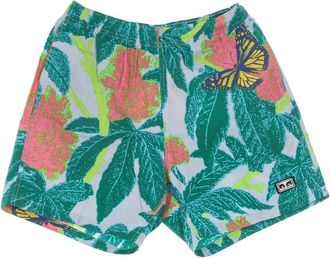Obey Relaxed Buds Shorts Grau Multi - - Shorts - Herren - Mehrfarbig - L