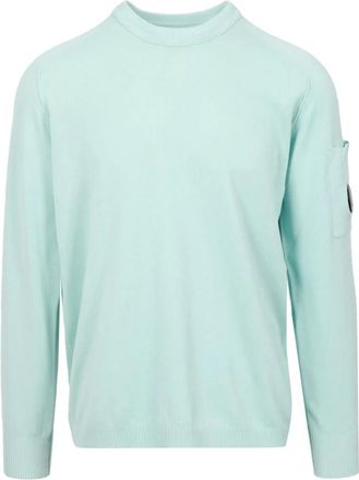 C.P. Company C.p. Company, Homme, Pulls, Bleu, Taille: S Pull Ras du Cou