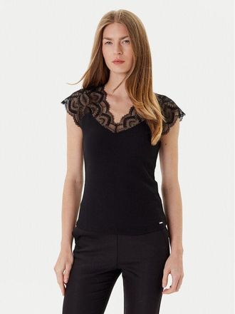 Morgan Bluse 251-DELI Schwarz Slim Fit