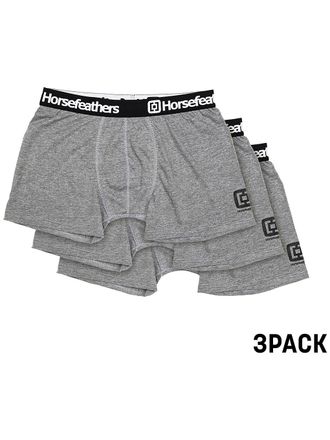 Horsefeathers Dynasty 3Pk Boxer gris