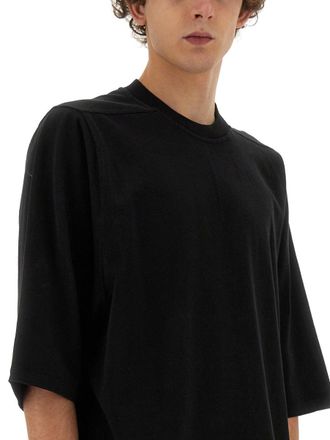 Rick Owens Cotton T-Shirt - Black