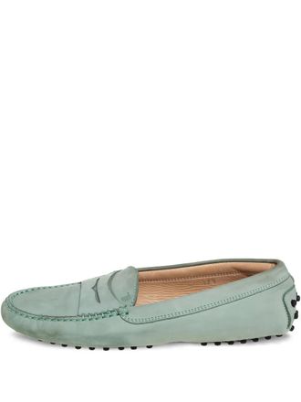 Tod's mocassins en daim - Gris