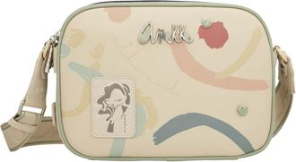 Anekke Alma Umh&auml;ngetasche mit 3 F&auml;chern, minimalistisches und kompaktes Design, praktische Taschen und verstellbarer Griff, Ma&szlig;e: 25 x 19 x 6 cm, moderne Acc