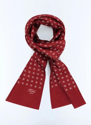 Fursac Foulard en soie - Taille Unique - Homme