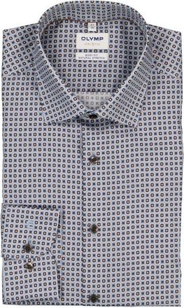 Olymp Herren Hemd mehrfarbig Baumwolle