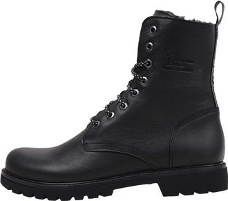 Panama Jack Friesland, Combat Stiefel f&uuml;r Damen, Schwarz B001, 42 EU