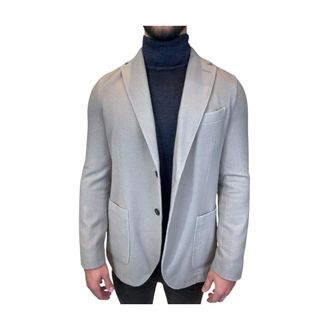 Circolo 1901 Stylische Jacke f&uuml;r M&auml;nner - - Jackets - Herren - Grau - 2XL