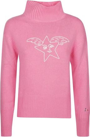 Rossignol Femme, Pulls, Rose, Taille: 38 FR Col roulés