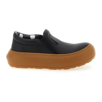Moschino Ollie Leather Sneakers - - Shoes - Damen - Schwarzk - 37 EU