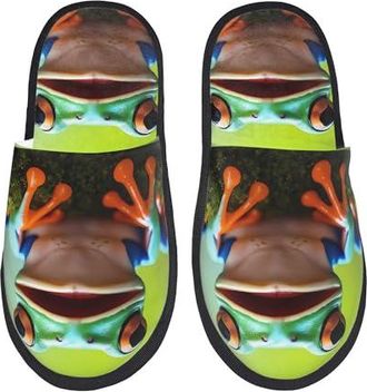 Generic Pantoufles De Voyage Rainette R&eacute;utilisables Pantoufles De Maison Peluche Hiver Chausson Pour H&ocirc;tel Voyage Chambre L