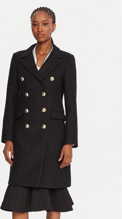 Rinascimento Rinascimento Wollmantel CFC0126209003 Schwarz Slim Fit