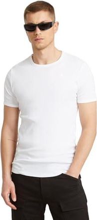 G-Star Homme Lot De 2 T-Shirts Base, Blanc (White D07205-124-110), XXL