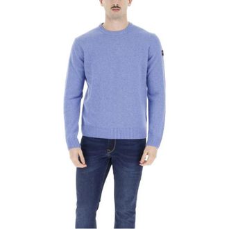 Paul & Shark Wollmischung Rundhalsschnitt Pullover - - Knitwear - Herren - Blau - XL