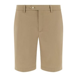 Boggi Milano Homme, Shorts, Beige, Taille: W33 Bermudas en coton stretch
