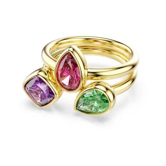 Swarovski Femme, Accessoires, Multicolore, Taille: 50 MM Bague Cocktail Imber