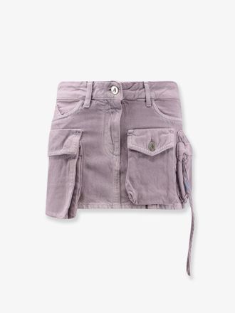 The Attico Cotton mini skirt - THE ATTICO - gender_Woman