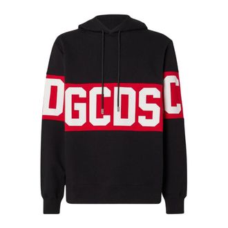 GCDS Gcds, Herren, Sweatshirts & Hoodies, Schwarzk, XLGr&ouml;&szlig;e