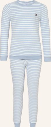 Petit Bateau Petit Bateau Schlafanzug Aus Frottee blau