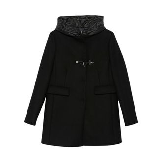 Fay Damen, M&auml;ntel, Schwarzk, XLGr&ouml;&szlig;e
