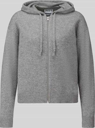 Jake*s Casual Regular Fit Strickjacke aus reinem Kaschmir