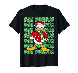 Disney Mickey And Friends Weihnachten Donald Bah Humbug T-Shirt