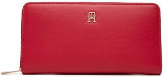 Tommy Hilfiger Geldbörse Th Icon Lrg Za AW0AW17744 Rot