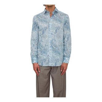 Etro Celeste Roma Hemd - - Shirts - Herren - Mehrfarbig - 4XL