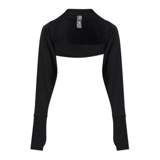 adidas by Stella McCartney Femme, Sport, Noir, Taille: 36 FR Studio SweaT-shirt Shrug