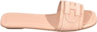 Hogan Femme, Chaussures, Beige, Taille: 38 EU Sandales Plates H685