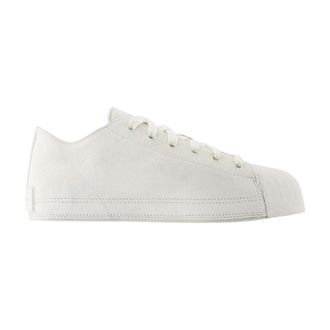Yohji Yamamoto Graue Ledersneakers - Nizzastar Lo - - Shoes - Damen - Wei&szlig; - 38 1/2 EU
