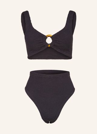 Hunza G Bustier-Bikini Nadine schwarz