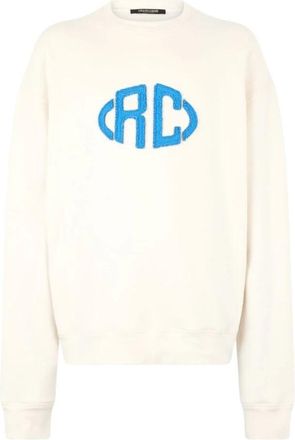Roberto Cavalli SweaT-shirt avec monogramme - Homme - Sweatshirts et sweats &agrave; capuche - Beige - Taille: XL