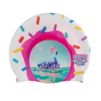 Arena Arena HD Elastische Silikon-Badekappe für Erwachsene, Training, Wassersport, Fitness, Schwimmausrüstung, Chlorschutz, Poolmütze, glänzendes Kleid, Ein