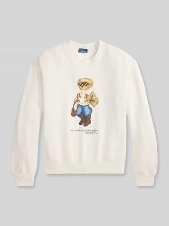 Polo Ralph Lauren Sweatshirt mit ikonischem B&auml;renmotiv
