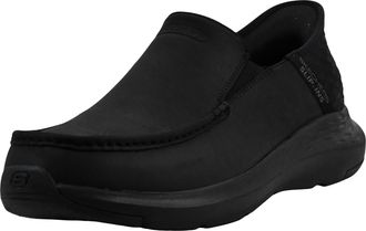 Skechers Herren Parson Oswin mit Slip-in-Technologie Mokassin, Schwarz, 48.5 EU