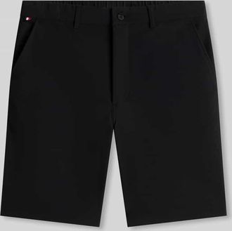 Tommy Hilfiger Regular Fit Chinoshorts mit Label Stitching