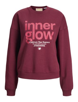 Jack & Jones Jxmimi RLX Ls Print Crew SWT