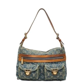 Louis Vuitton Pre-owned Vintage Denim Shoulder Bag - - Pre-owned - Damen - Blau - ONE SIZE