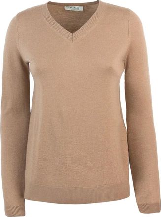 Max Mara Femme, Pulls, Brun, Taille: 42 FR Idoneo Sweater