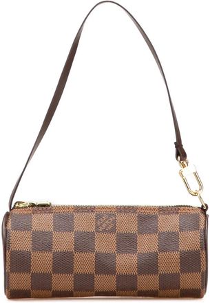 Louis Vuitton Crossbody Bags - Damier Ebene Papillon Pochette - Gr. unisize - in Braun - für Damen