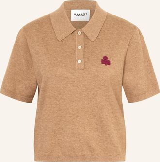 Isabel Marant Marant &Eacute;toile Strick-Poloshirt Althea braun