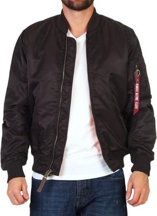 Alpha Industries Alpha Industries Alpha Indutries MA-1 VF 59 Blouson Bomber pour Homme, Hunter Brown