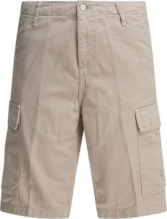 Carhartt Work in Progress short à poches à rabat - Tons neutres