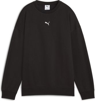 Puma Sweatshirt f&uuml;r Damen, &Uuml;bergro&szlig; (Schwarz)