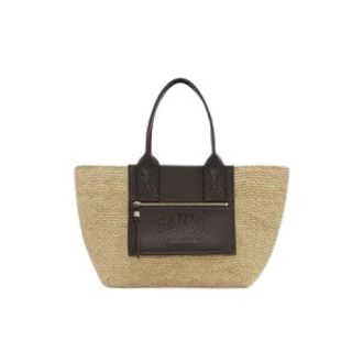 Ganni Tote Bag - - Bags - Damen - Braun - ONE SIZE