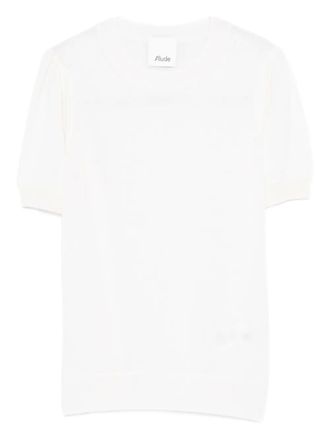 Allude t-shirt &agrave; manches courtes - Blanc