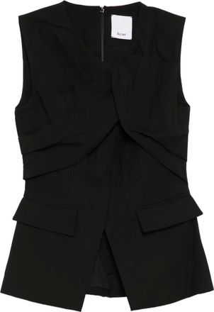 Acler Bewick Oberteil - Schwarz