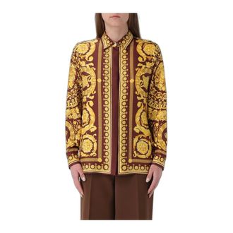 Versace Damen, Blusen & Hemden, Mehrfarbig, MGr&ouml;&szlig;e