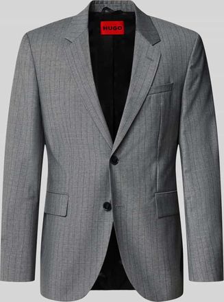 HUGO BOSS Regular Fit Sakko aus Wolle mit Brusttasche