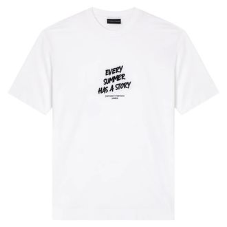 Emporio Armani Herren, Oberteile, Wei&szlig;, LGr&ouml;&szlig;e